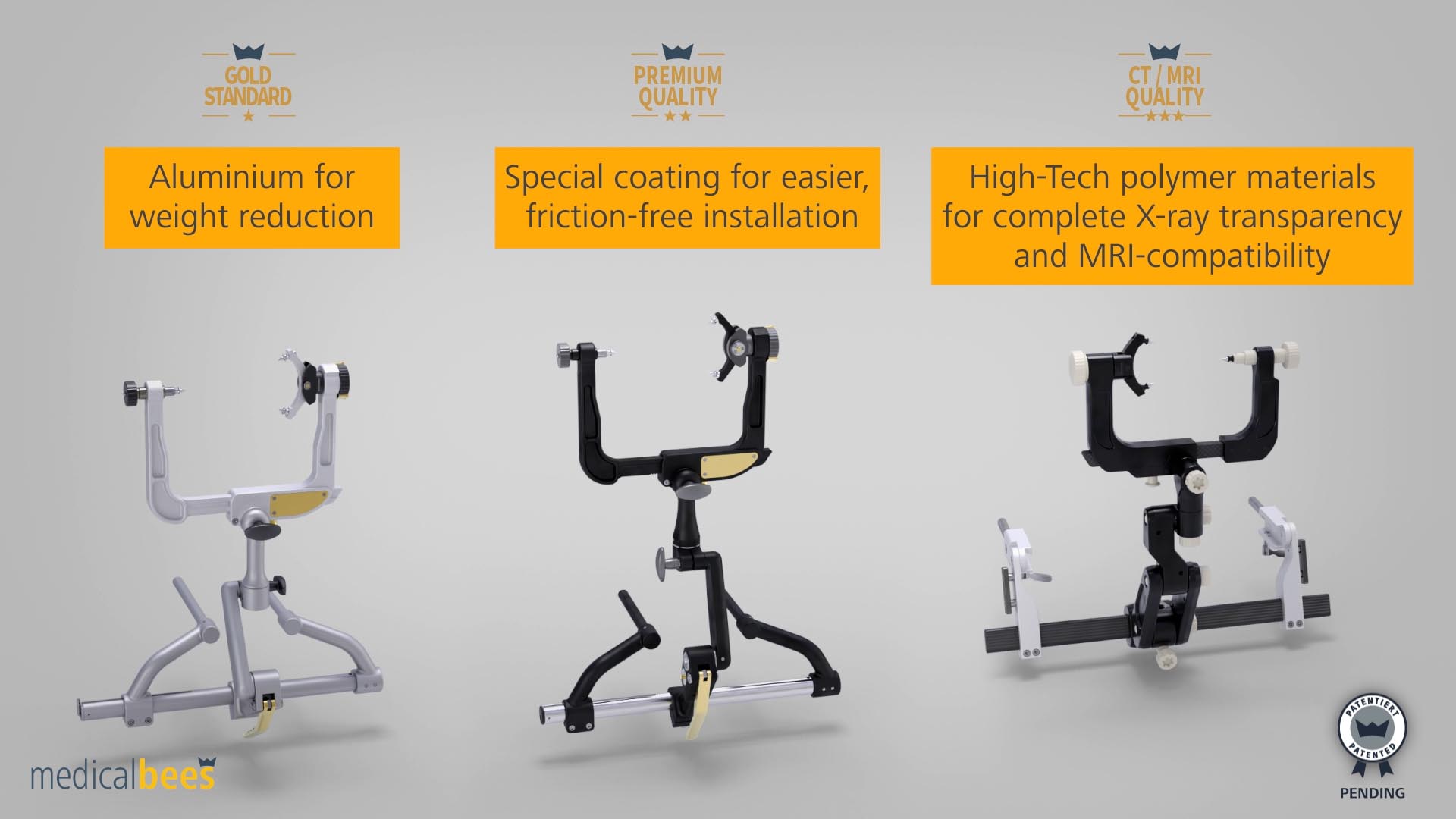 Medical Bees - MF-Kopfstabilisierungs- und Retraktionssystem - 3D ...